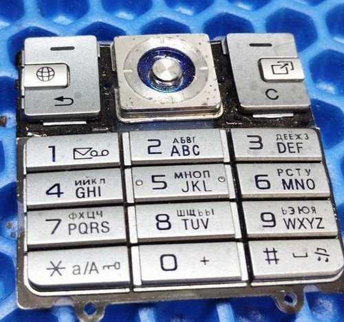 Sony Ericsson K610i. Клавиатура. Серая. Оригинал