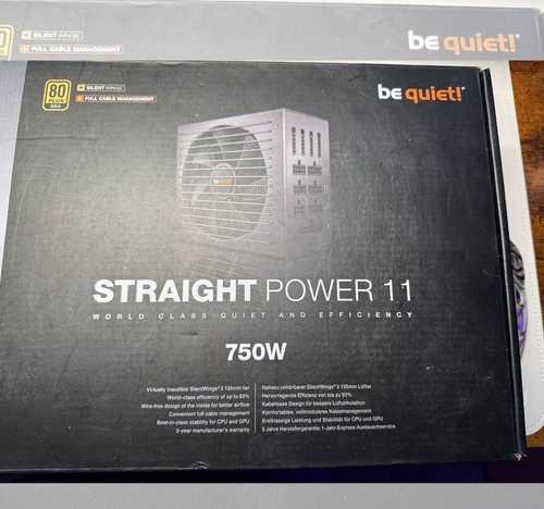 Блок питания be quiet Straight Power 11 750W BN283