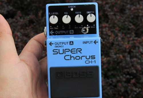 Педаль эффектов Boss CH-1 Super Chorus (+4 мода)