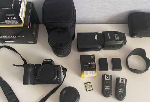 Фотоаппарат Nikon z50 объектив Sigma 17-50, f.2,8