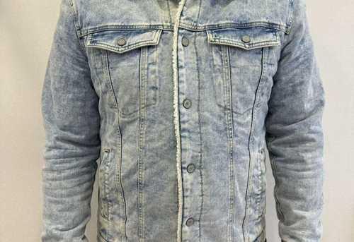 Куртка зимняя мужская джинсовая