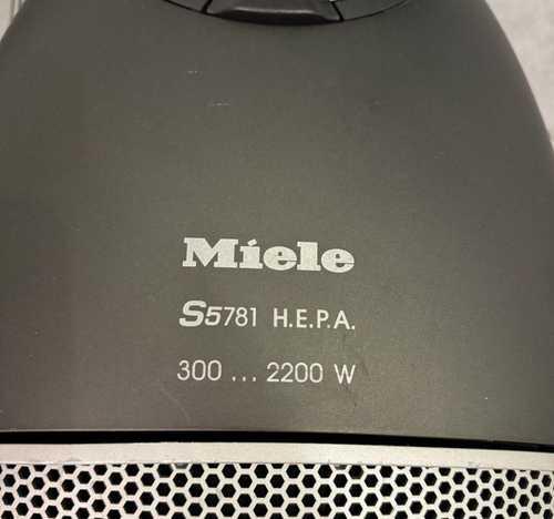 Пылесос miele s 5781