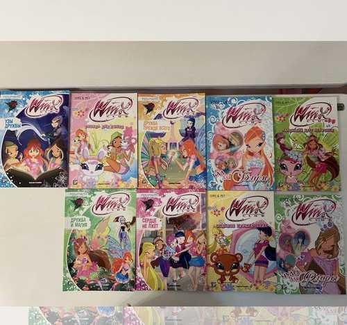 Книги Winx clab 9 томов