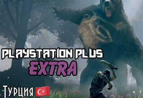 Турция PS Plus Extra 12 месяцев + Elden Ring