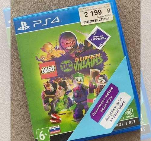 Игра на ps4 Lego dc super villains