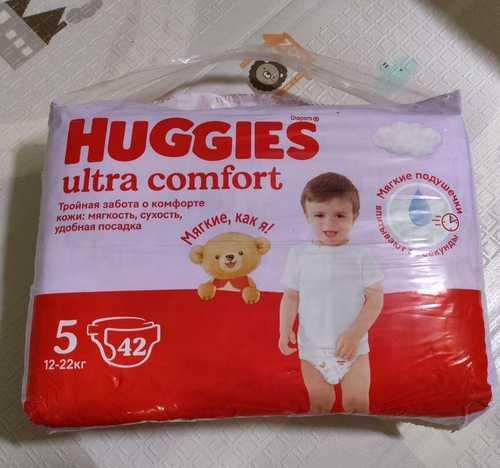 Подгузники huggies 5