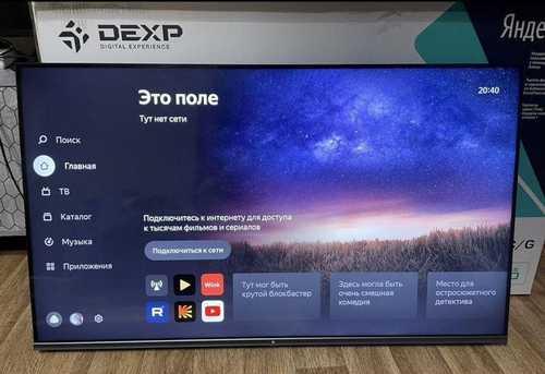 4к Телевизор Dexp U43G9000С/G