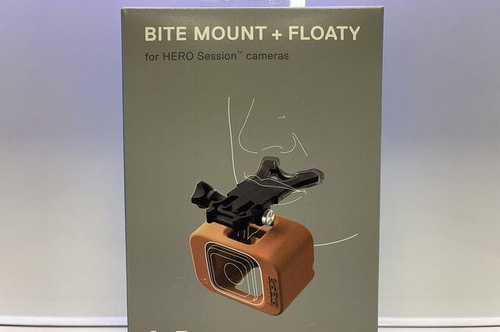 GoPro Bite Mount + Floaty Hero Session aslsm-001