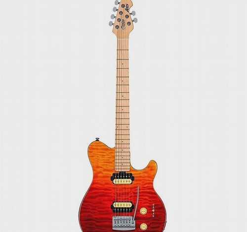 Электрогитара Sterling by Music Man AX3QM Axis Quilted Maple Spectrum Red