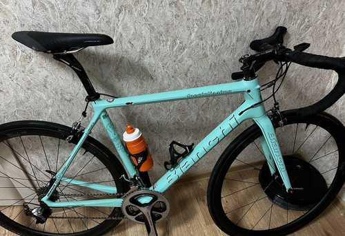 Шоссейный велосипед bianchi