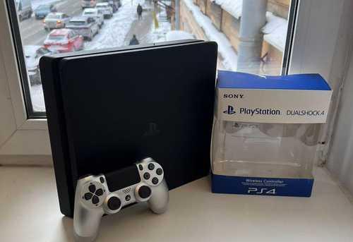 Ps4 Slim + 50 топовых игр