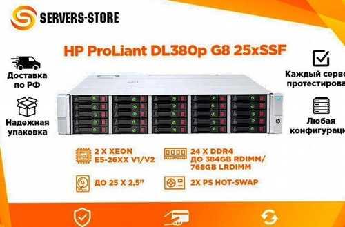 Сервер HP ProLiant DL380p G8 25xSSF
