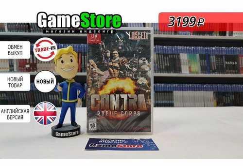 Contra: Rogue Corps (Nintendo Switch, англий Новая