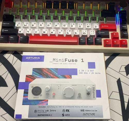 Звуковая карта arturia minifuse 1