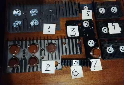 Электроника радиаторы для транзисторов и микросхем
