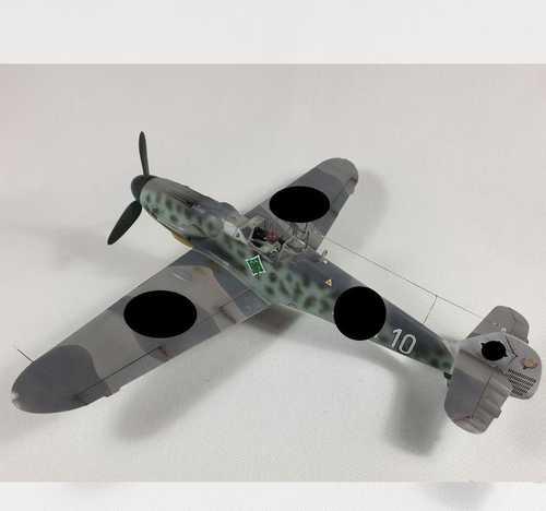 Messerschmitt bf 109 g-6 в масштабе 1/48