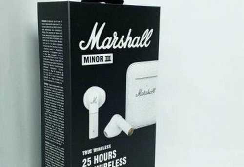 Беспроводные наушники Marshall Minor III, белый