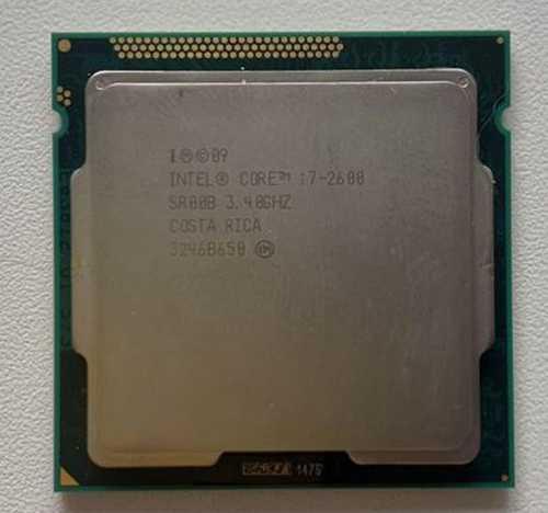 Процессор intel core i7 2600