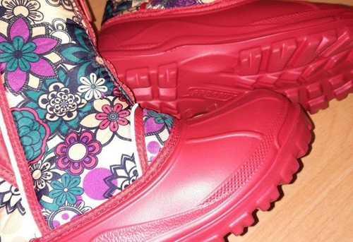 Новые Сноубутсы 31 дутики сапоги обувь для девочки