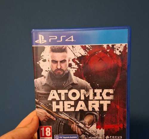 Atomic heart ps4 диск и промокод на скин