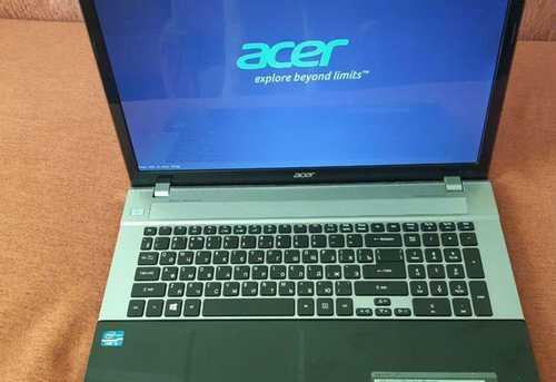 Ноутбук 17.3" Acer Aspire V3-771G, 500 ГБ, Core i3-3120M, RAM 4 ГБ, GeForce 710M