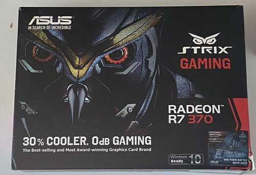 Видеокарта asus strix gaming radeon R7 370