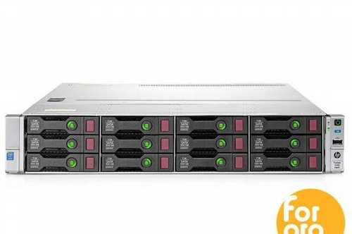 Сервер HP DL80 G9 12LFF 2xE5-2618Lv3 144GB, H240