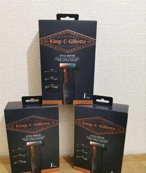 Новый триммер braun king c gillette Style Master
