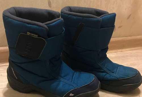 Сапоги quechua 36 бирюзовые