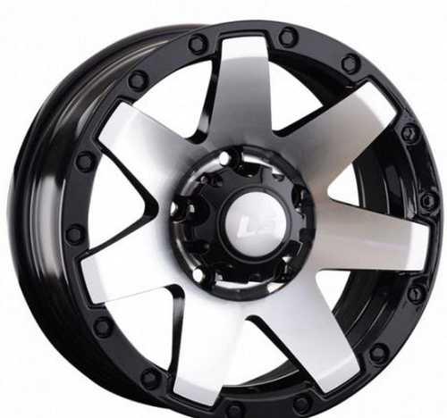 Диски LS Wheels 881 9,0x20 6x139,7 ET:20 100.1 BKF (черный)