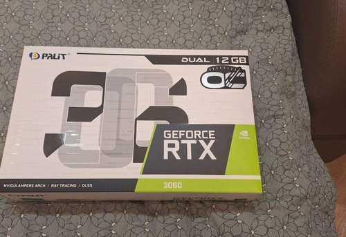 Видеокарта Palit GeForce RTX 3060 Dual ос (LHR)