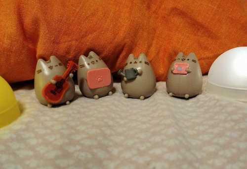 Котик Pusheen из яйца сюрприза с планшетом