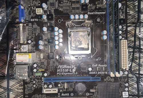 Материнская плата asrock H55M-LE pci express 2.0