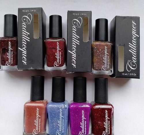 Лак для ногтей Cadillacquer несколько цветов