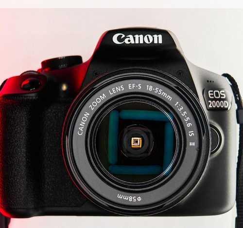 Фотоаппарат Canon 2000d kit 6к пробег