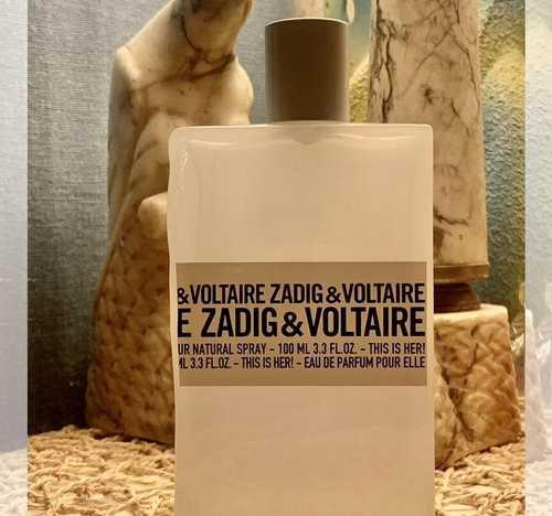 Парфюмерная вода женская zadig & voltair