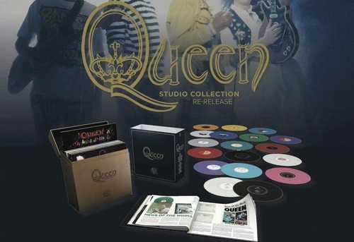 Queen. Studio Collection 18 LP-BOX Coloured Vinyl