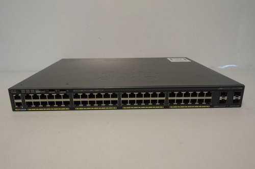 Cisco WS-C2960X-48LPS-L - POE коммутатор