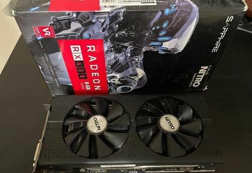 Видеокарта Rx480 8gb Sapphire nitro+