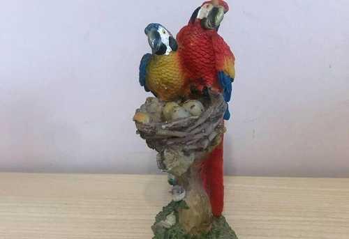 Сувенирная статуэтка Попугаи