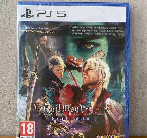 Диск Devil May Cry 5 Special Edition PS5