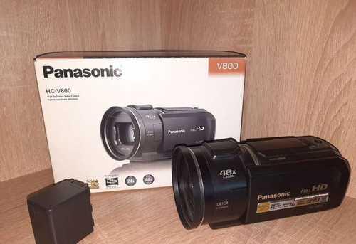 Видеокамера panasonic hc v 800