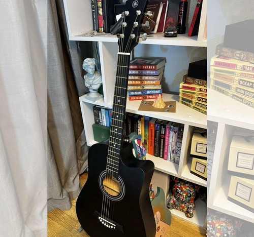 Гитара Yamaha Acoustic Guitar Black 7/8