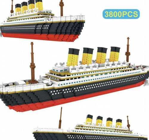 Lego конструктор Титаник аналог 3800 дет