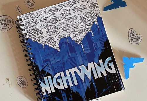 Блокнот nightwing скетчбук найтвинг