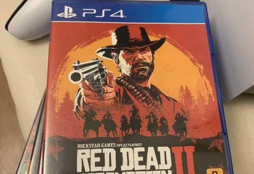 Rdr2 ps4 диск + карта