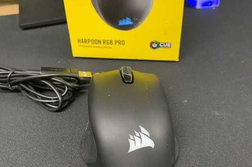 Мышь corsair harpoon rgb pro