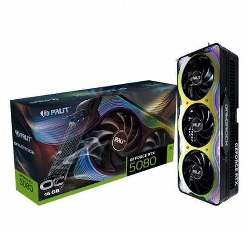 Видеокарта Palit RTX 5080 PA-RTX5080 gamerock 16gb