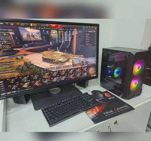 Игровой Компьютер i5 7400 16Gb GTX 1060 SSD+HDD