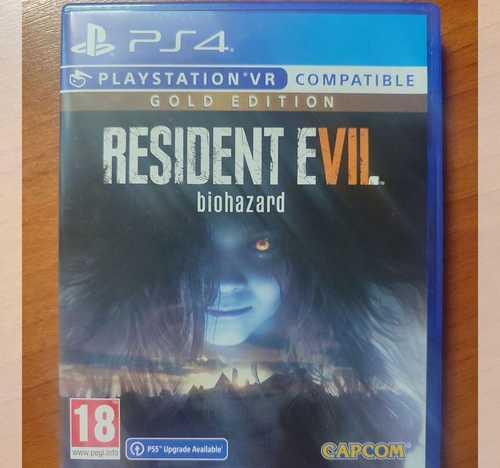 Resident evil 7 gold edition ps4